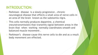 PARKINSON'S DISEASE.pptx
