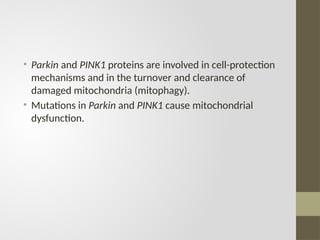 PARKINSON'S DISEASE and everything about it | PPTX