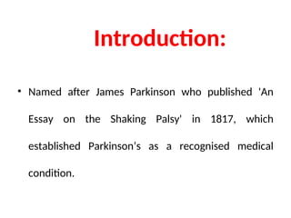 parkinsons disease Definition, causes and risk factors, symptoms and ...