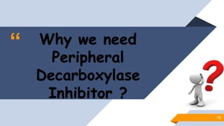 Parkinson's disease pharmacology | PDF