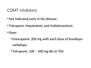 Pharmacotherapy of Parkinson’s Disease (3).ppt