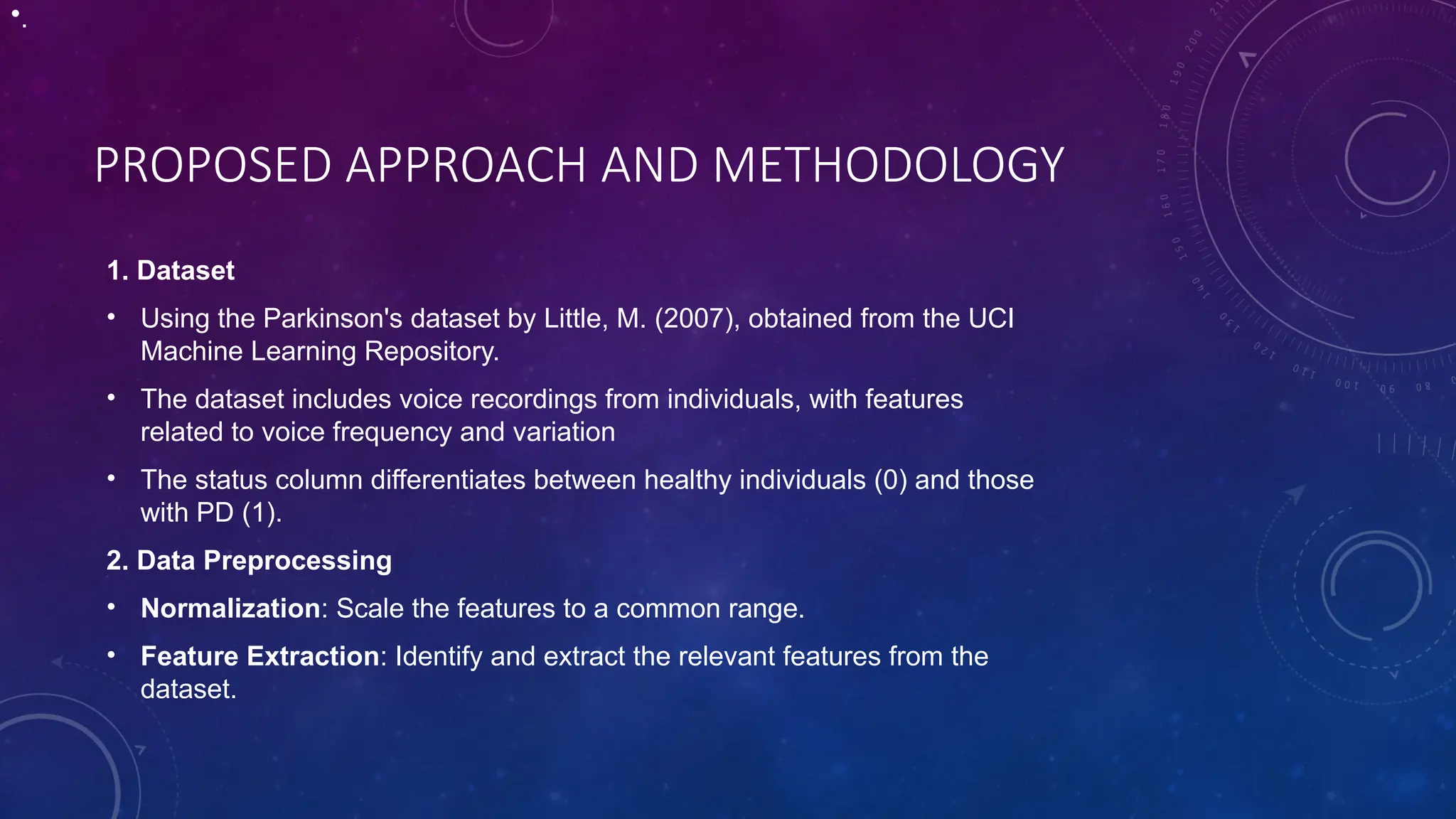 Parkinson’ s disease detection using vocal biomarkers.pptx