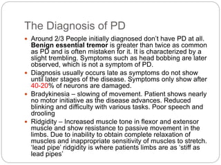 Parkinsons disease presentation | PPT