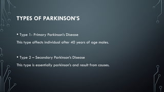 "Exploring Parkinson's Disease: From Diagnosis to Management" | PPTX