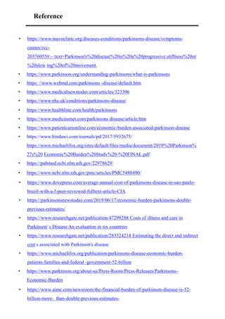 Parkinson's disease | PPTX