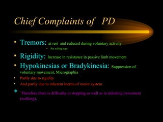 Clinical manifestations and treatment of Parkinsonism | PPT