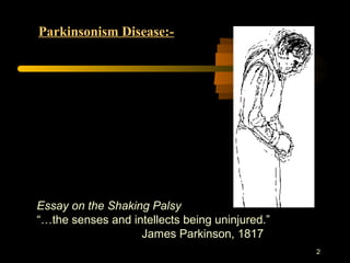 Parkinsons ppt | PPT
