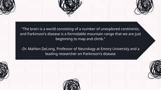 Parkinson's Disease Research Presentation | PPTX