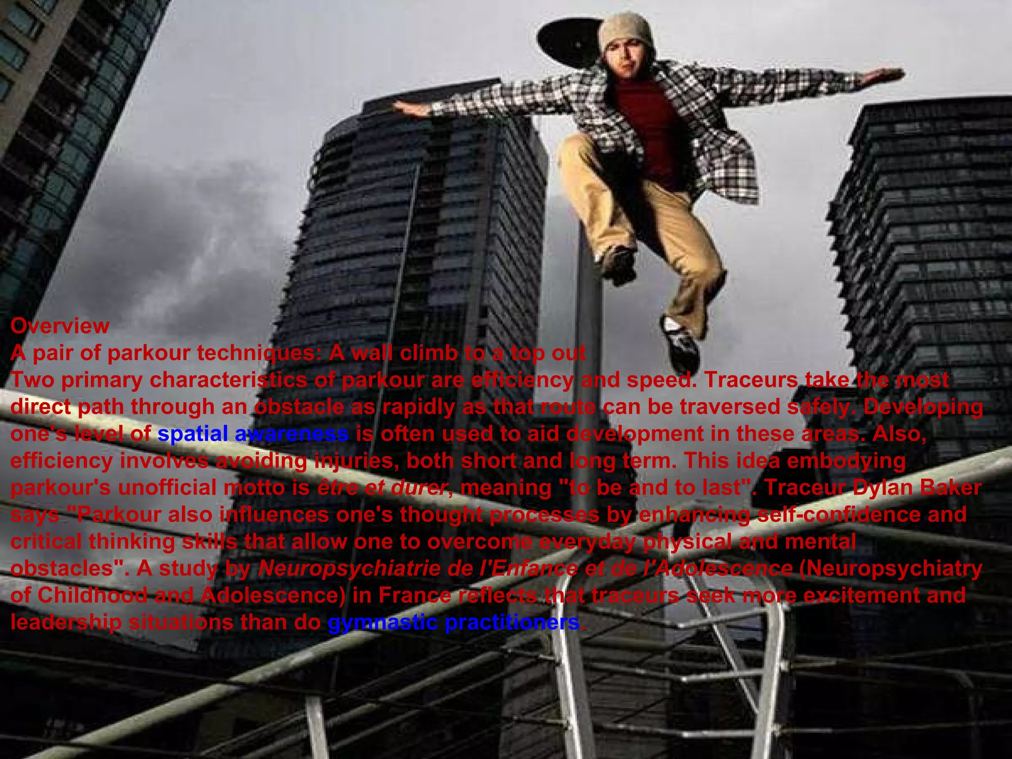 Parkour | PPT | Track and Field | Sports