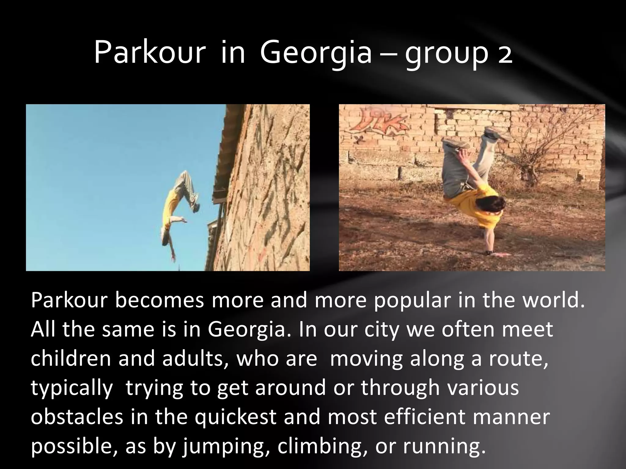Parkour | PPTX
