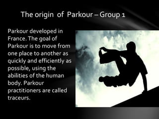 Parkour | PPTX