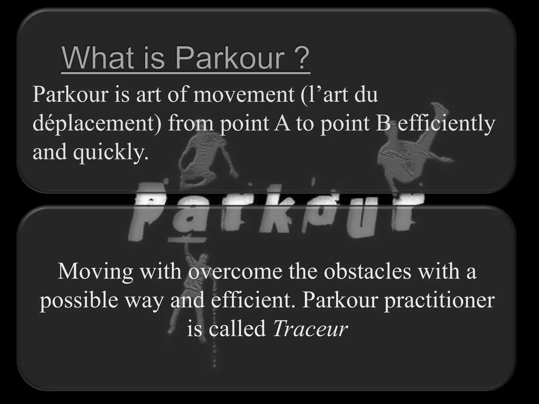 Parkour Presentation | PPSX