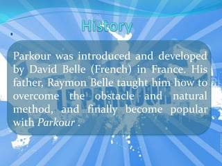 Parkour Presentation | PPSX