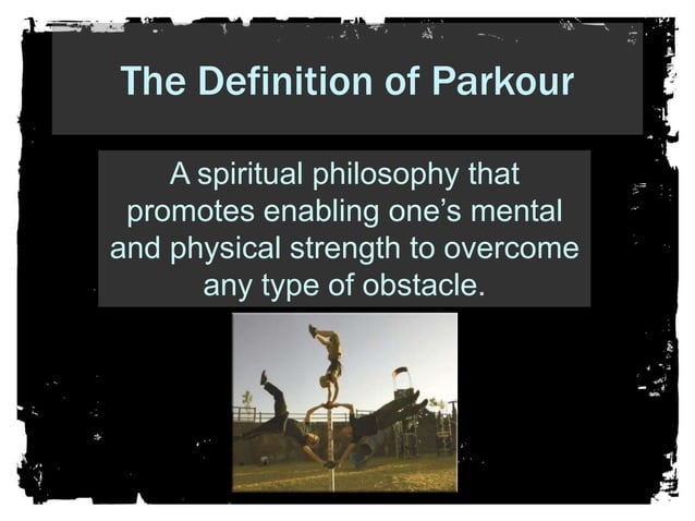 Parkour Presentation | POTX