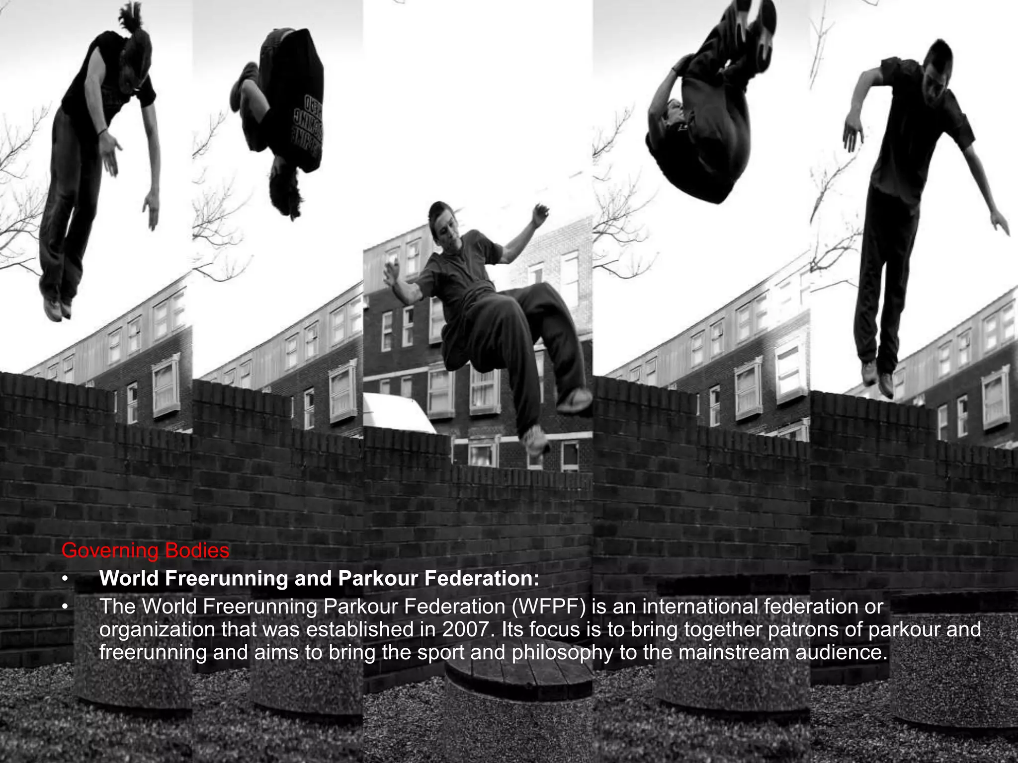 Parkour sports collection information | PPT