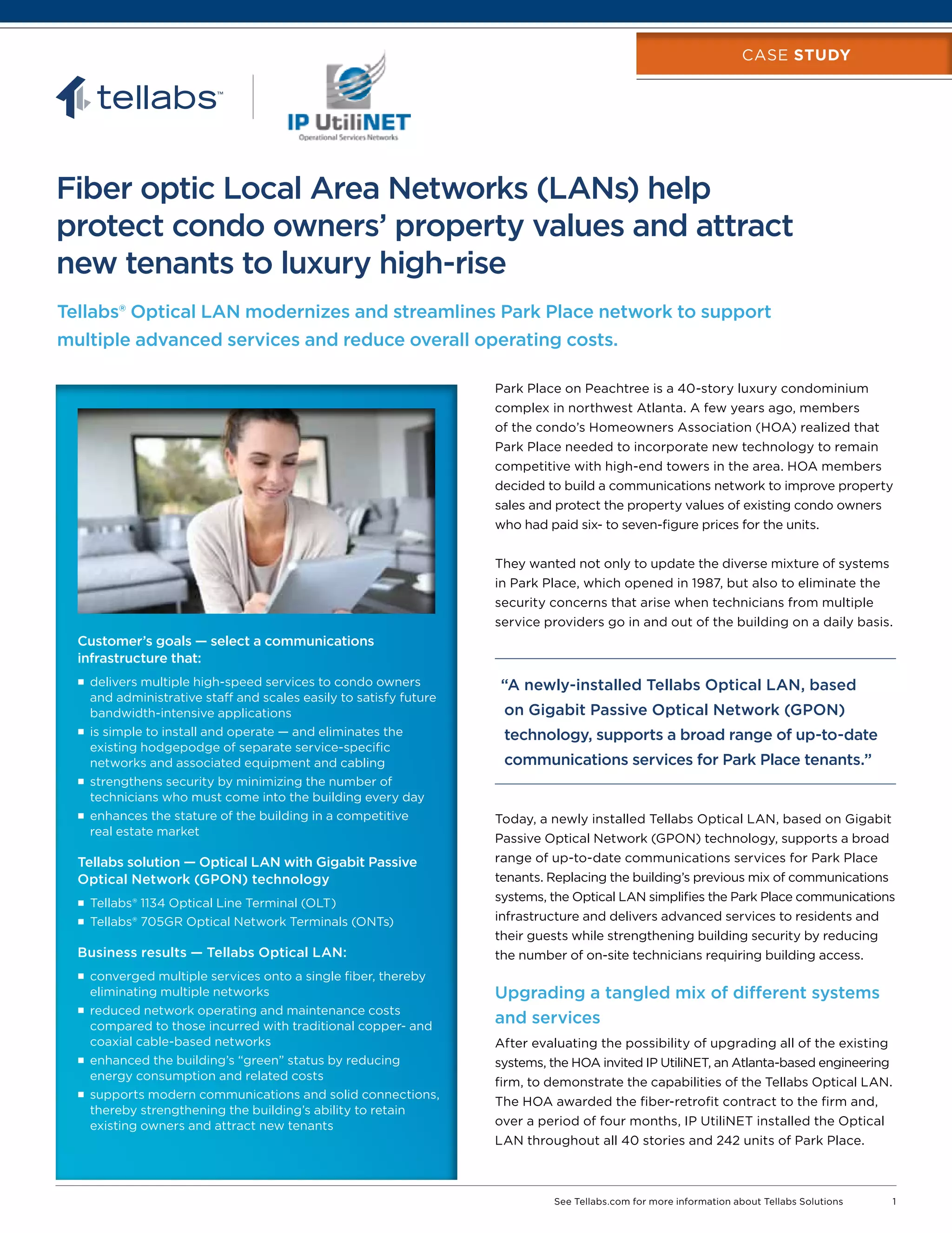 Park Place Optical LAN Case Study | PDF