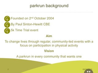 A parkrun in every community that wants one | PDF
