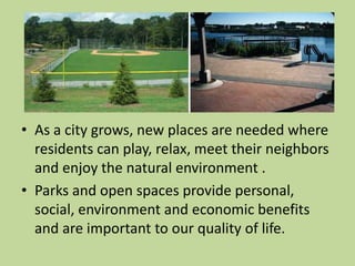 Parks and open spaces | PPTX