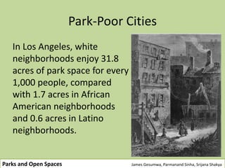 Parks and open spaces | PPTX