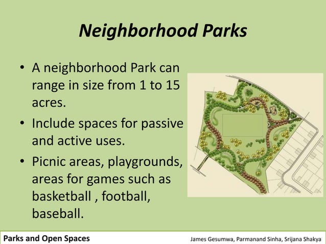 Parks and open spaces | PPTX
