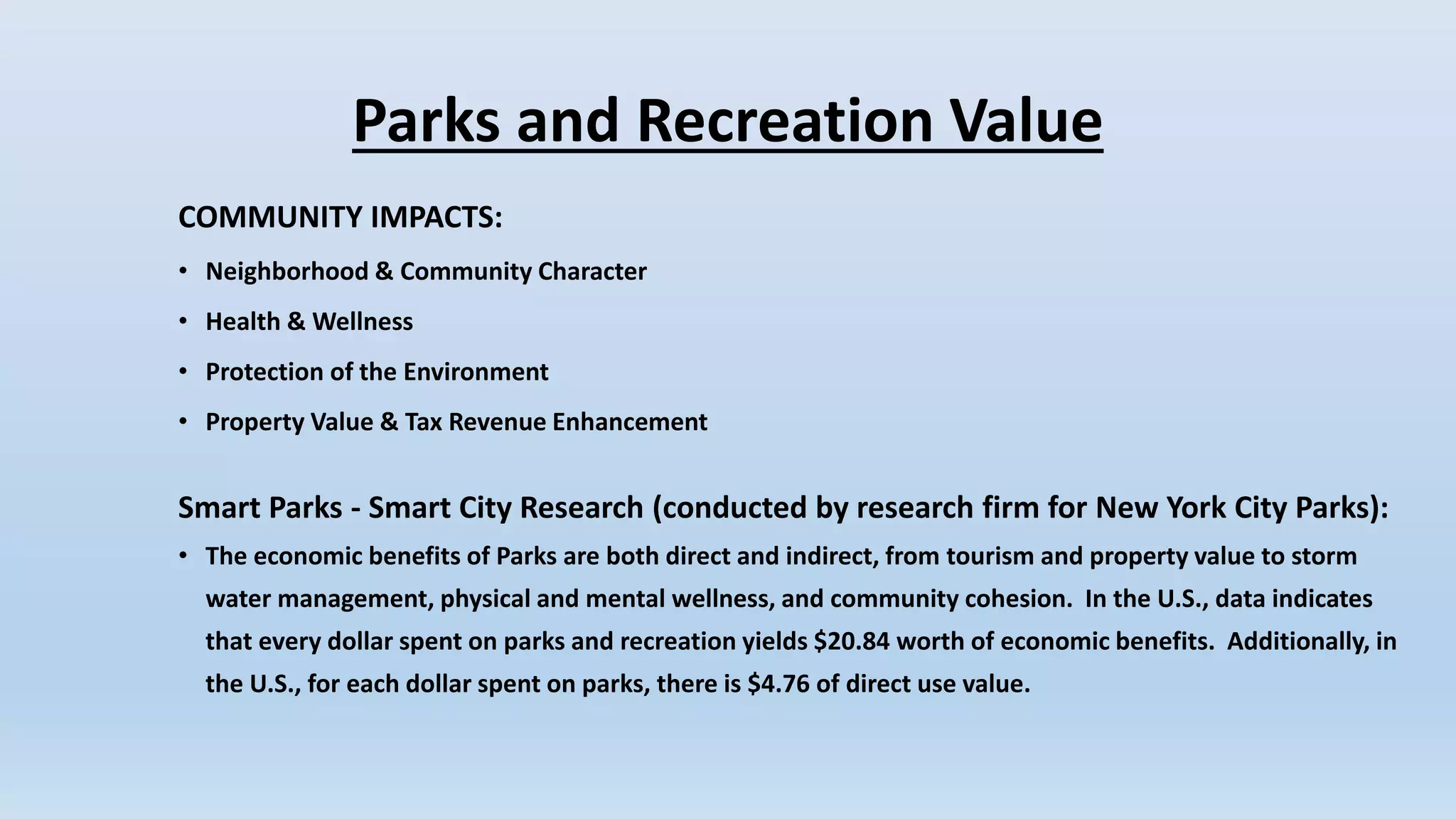 Parks and Parkland | PPTX