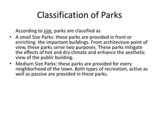 Planning Open spaces | PDF