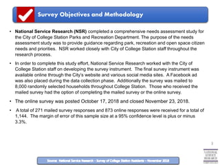 Parks and Recreation Needs Assessment | PPT