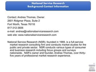 Parks and Recreation Needs Assessment | PPT