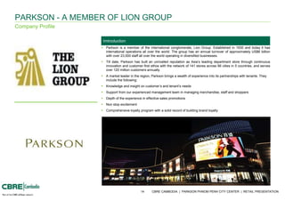 Parkson PPPC - CBRE Presentation 201409 | PPTX