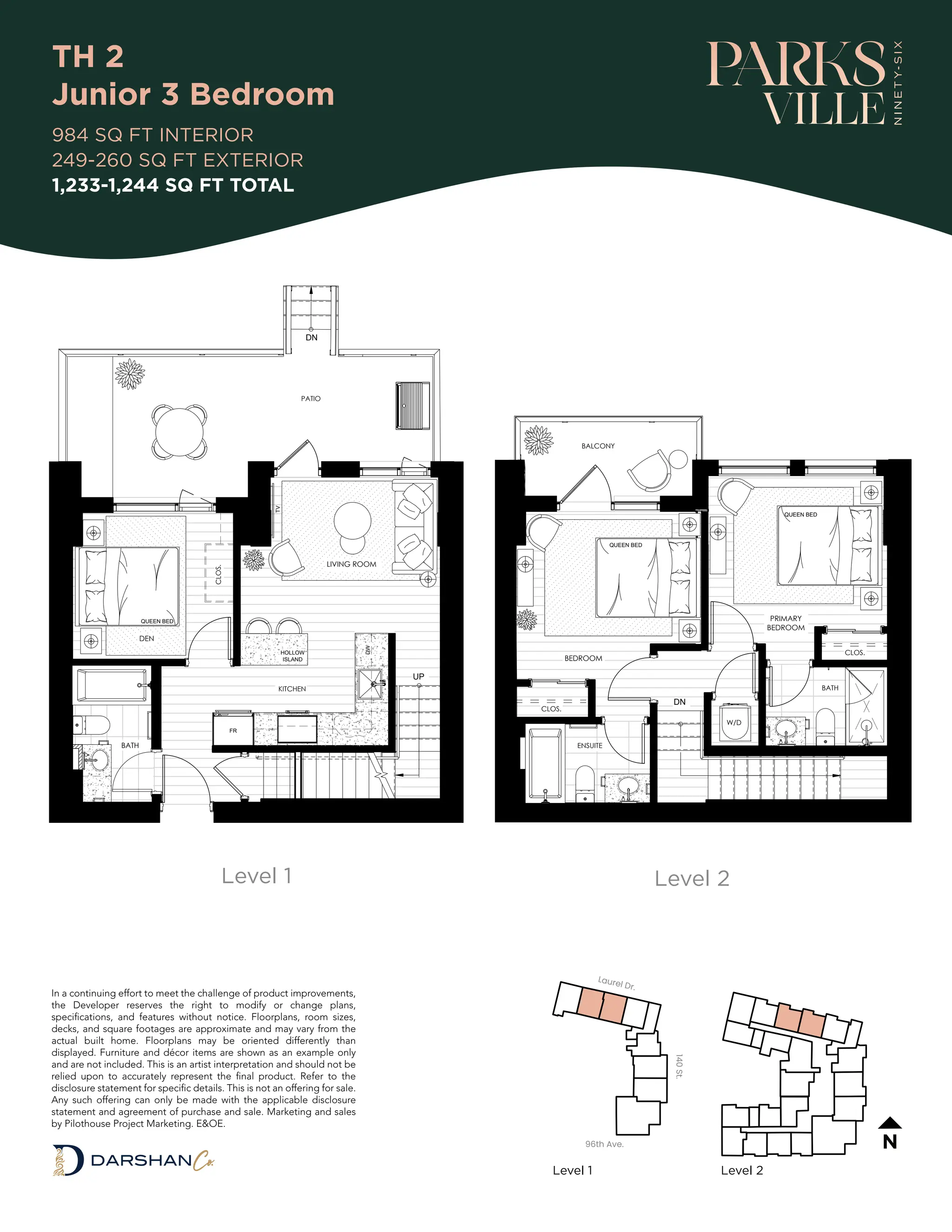 Parksville 96 Surrey Floor Plans May 2024 | PDF | Houses | Real Estate
