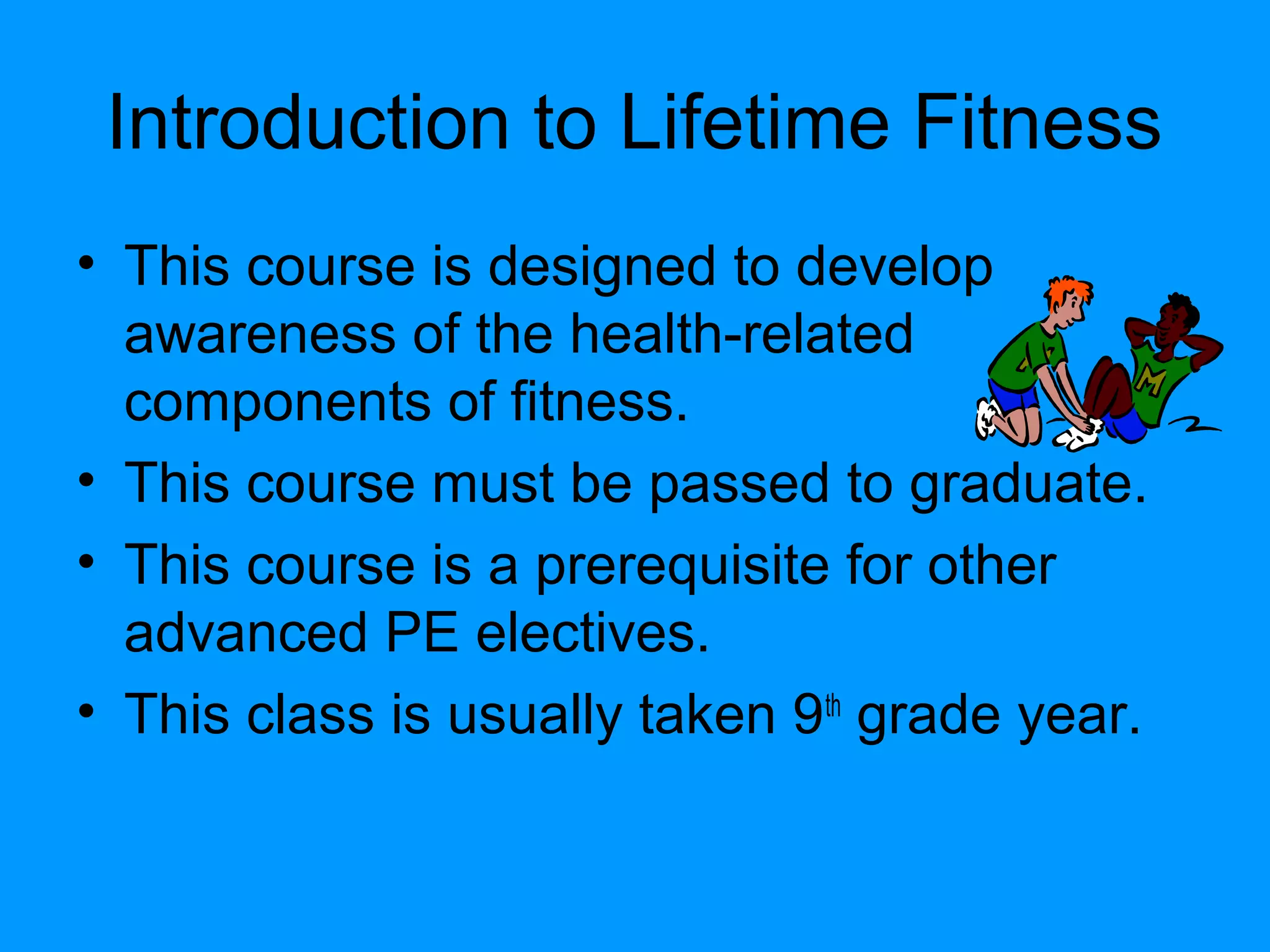 Parkview high school health and physical education course | PPT