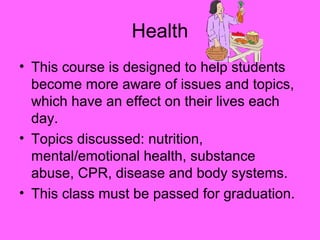 Parkview high school health and physical education course | PPT