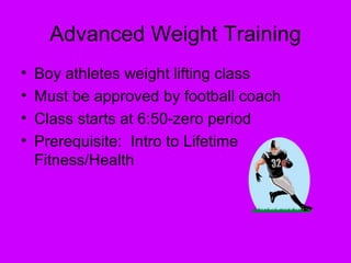 Parkview high school health and physical education course | PPT