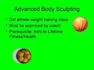 Parkview high school health and physical education course | PPT