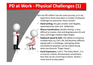 Parkinson's Disease in the workplace | PPT