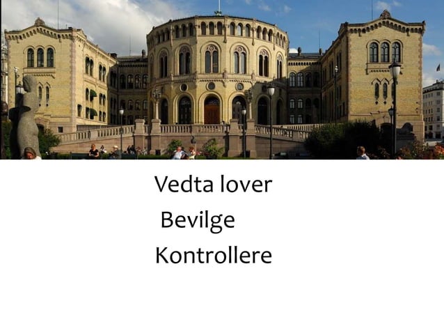Konfliktlinjer, parlamentarisme og regjeringsdannelser | PPT