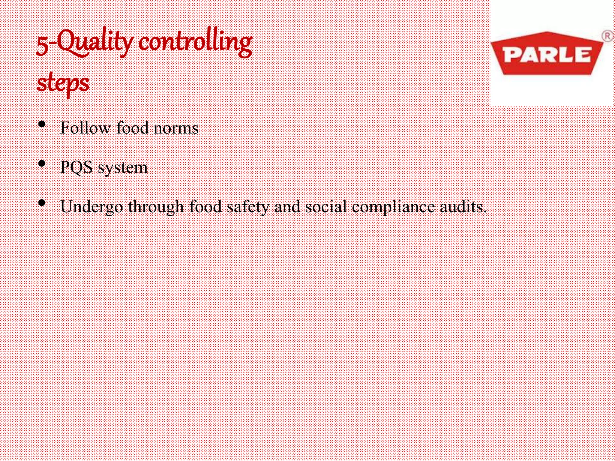 Parle g............................SWOT analysis | PPTX