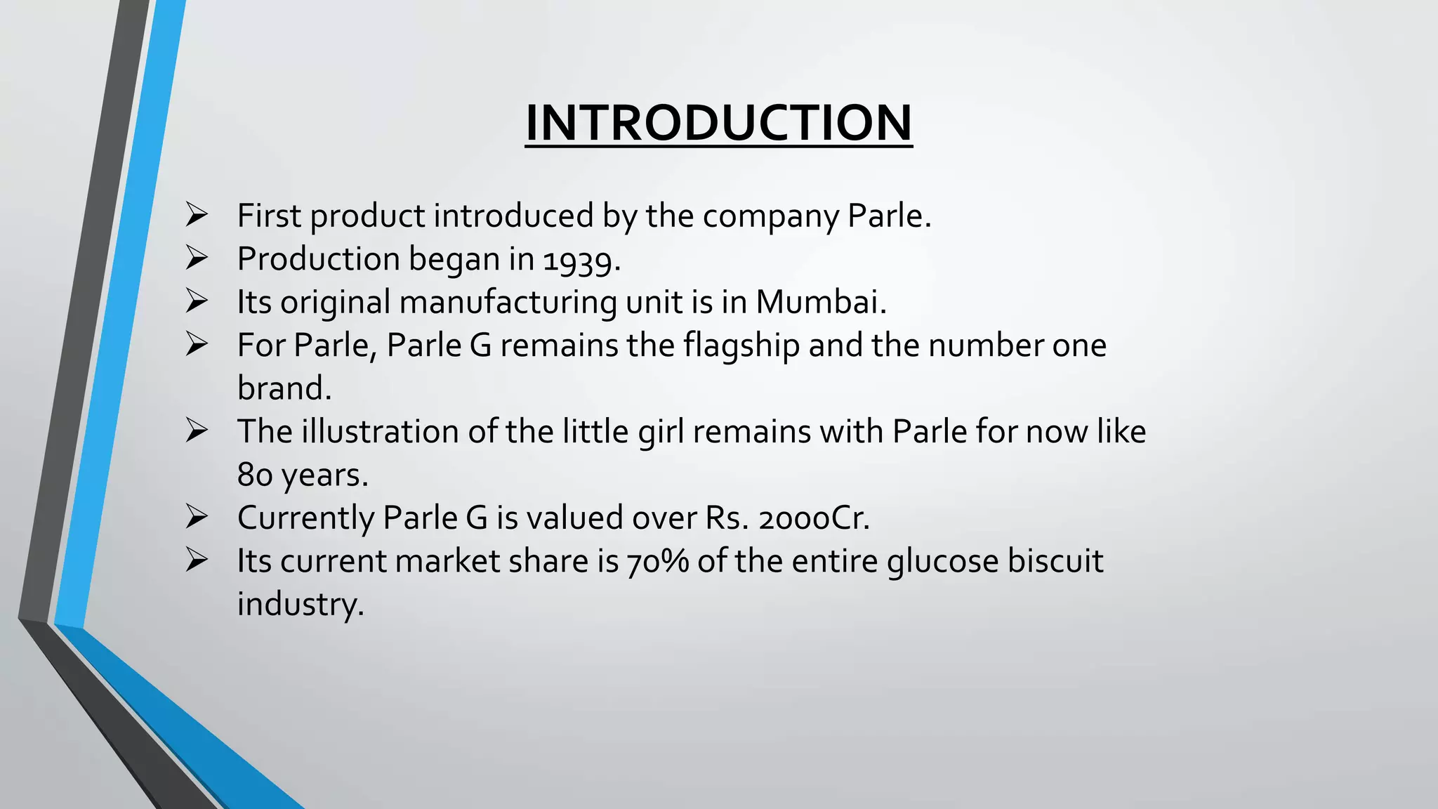 Marketing Project on Parle -G | PPTX