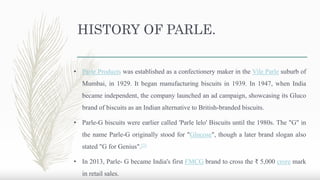 Parle g case study | PPTX
