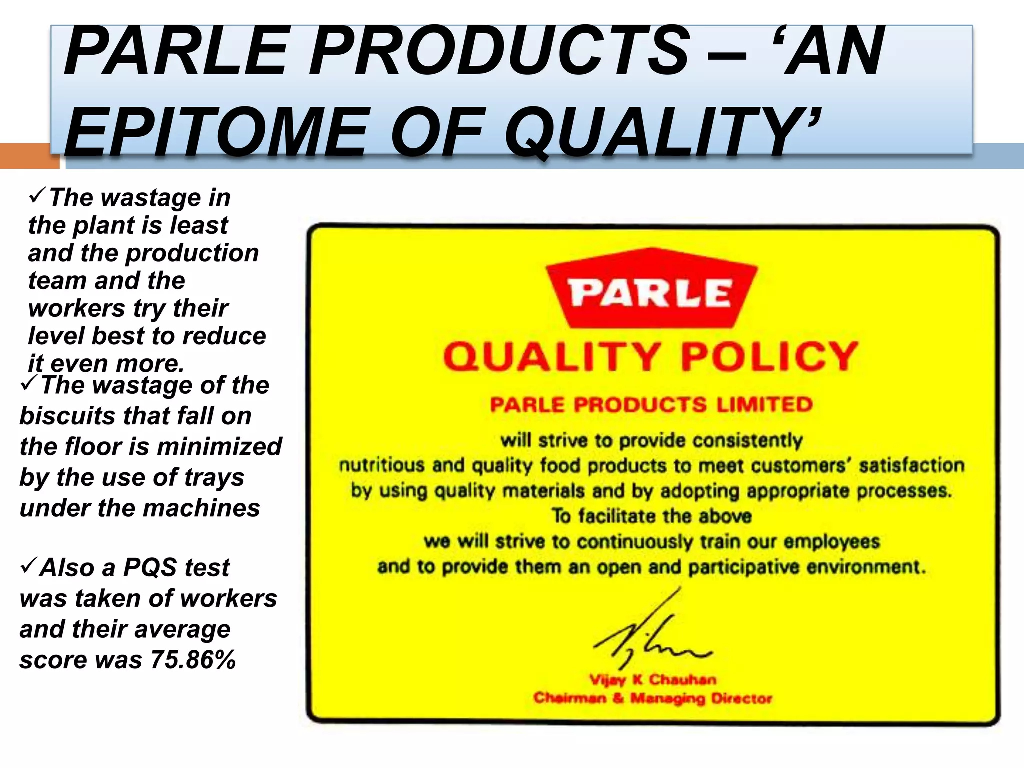 Parle operation | PPTX