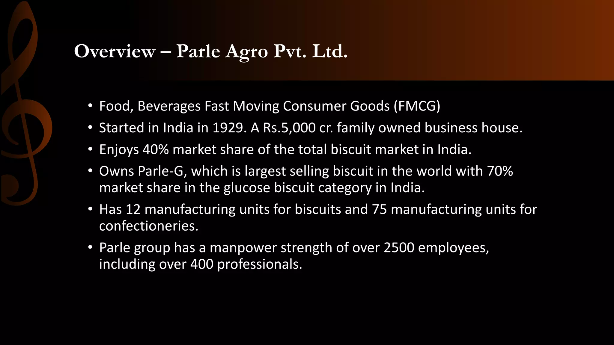 Parle agro strategy | PPTX