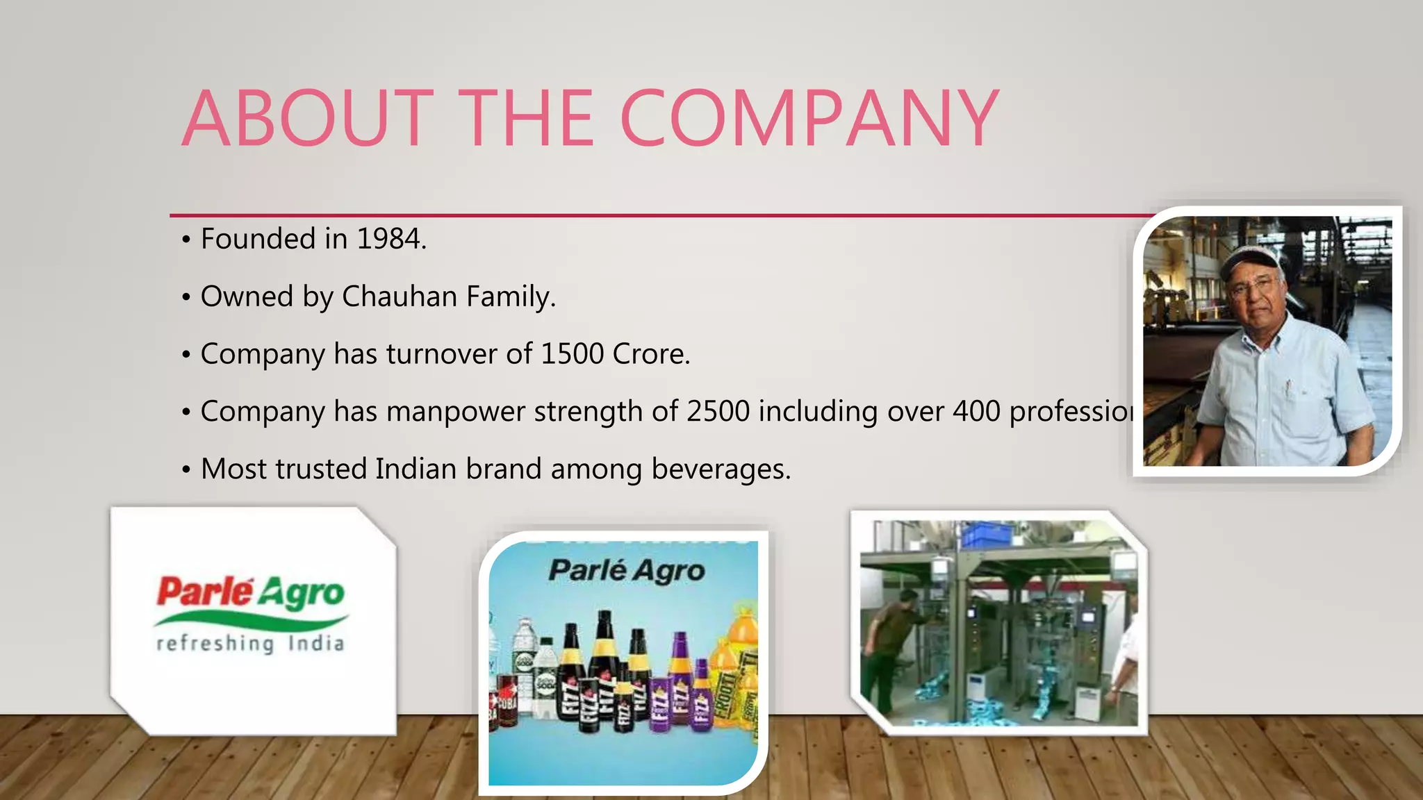 Parle agro(PPT) | PPTX