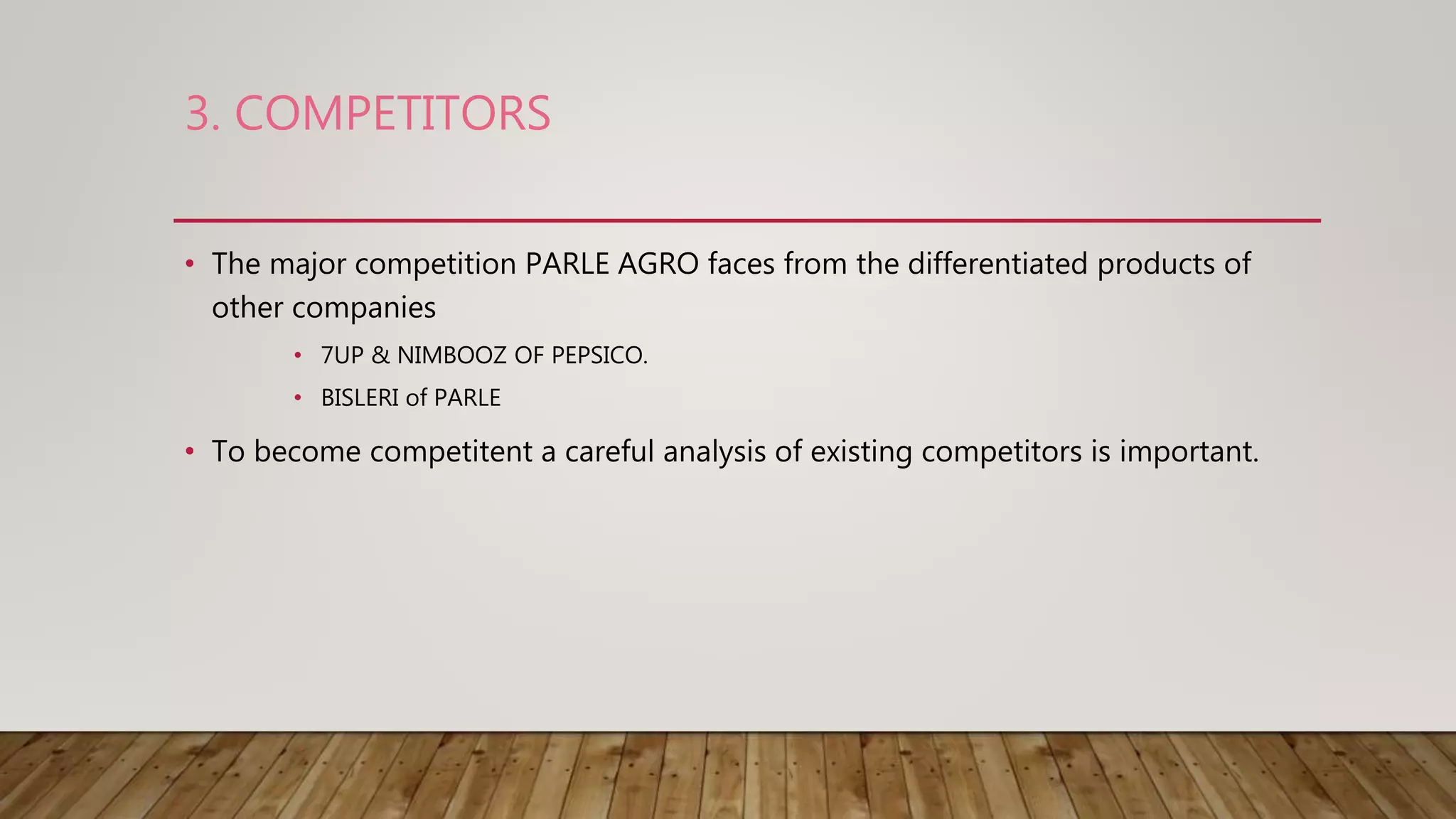 Parle agro(PPT) | PPTX