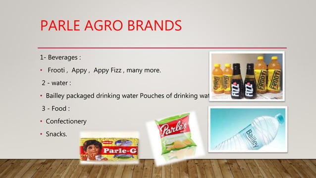 Parle agro(PPT) | PPTX | Agriculture | Industries