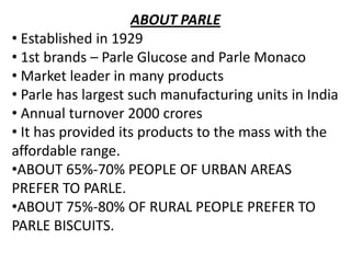 Parle g | PPTX