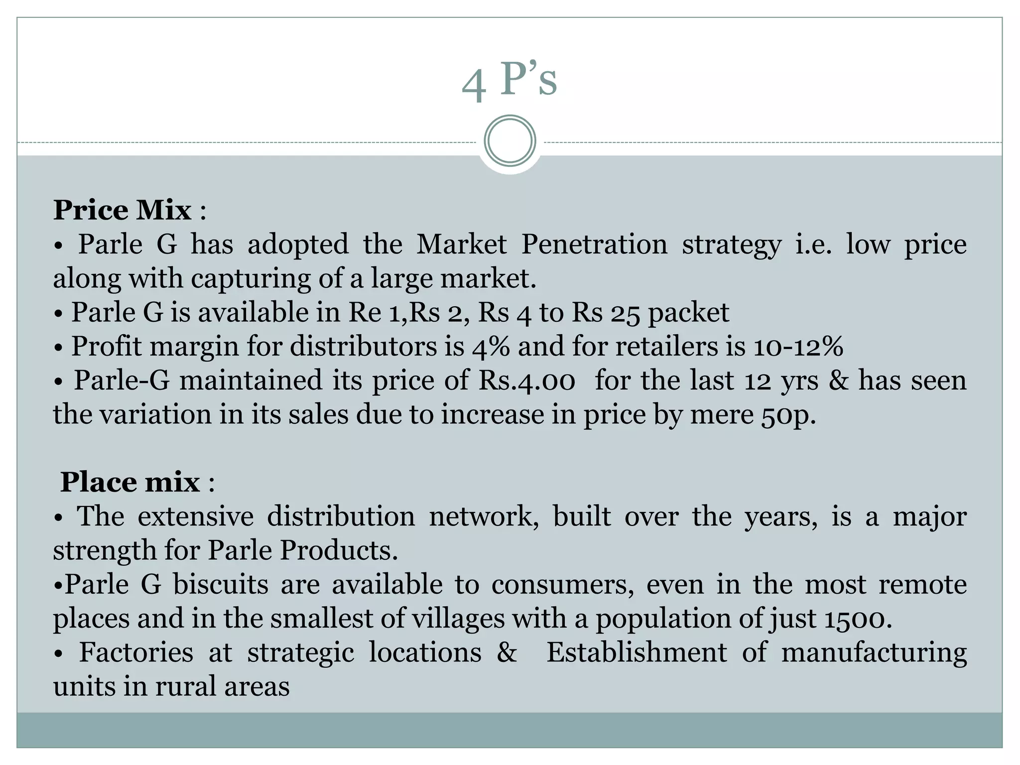 Parle g company | PPTX
