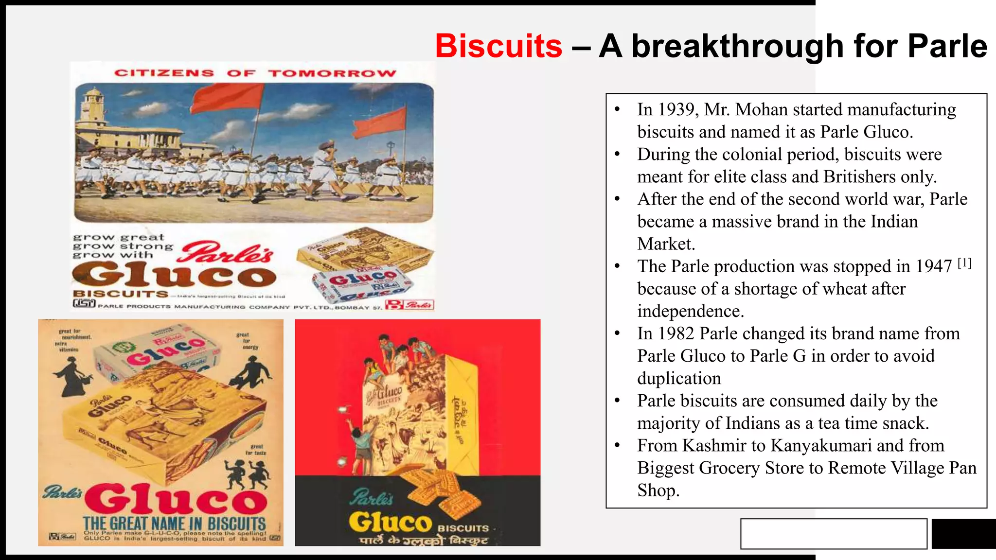 Ad Campaign and Marketing Strategy - PARLE G | PPTX