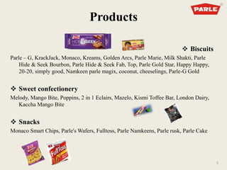 Parle products pvt | PPTX | Business Accounting & Finance | Business