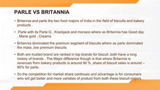 product and price mix of Parle vs britania | PPTX