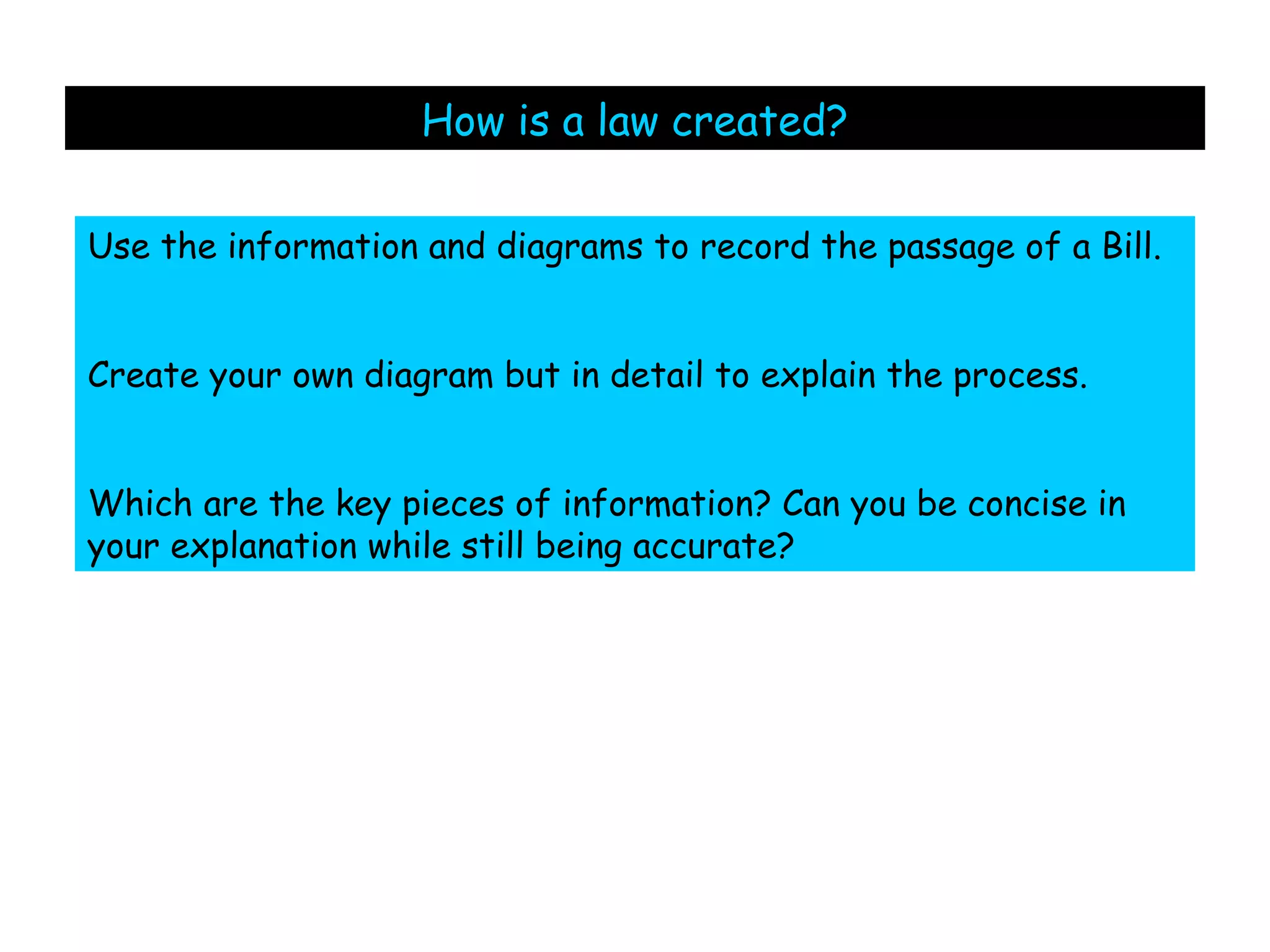 Parliament and law making | PPT